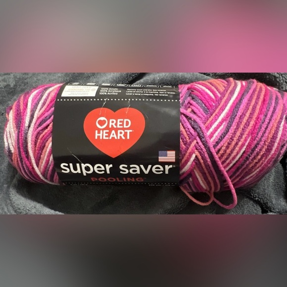 Other | Red Heart Super Saver Pooling Yarn Berry | Poshmark